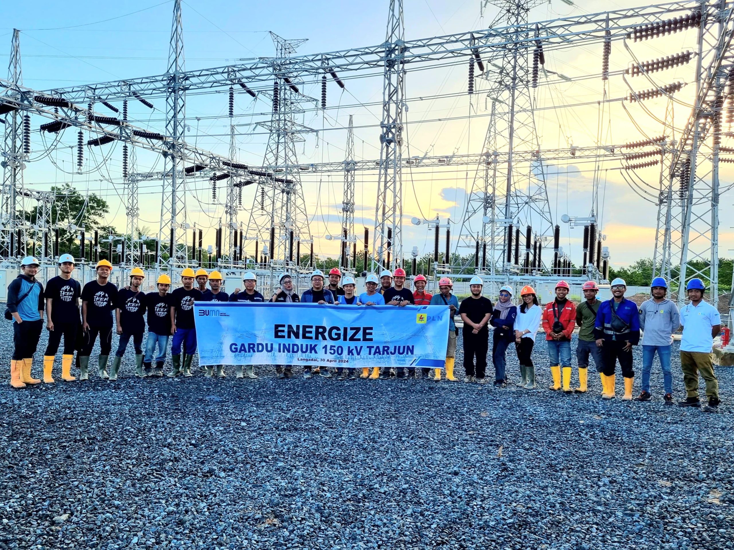 Tuntaskan Energize GI 150kv Tarjun, Siap Distribusikan Listrik yang ...