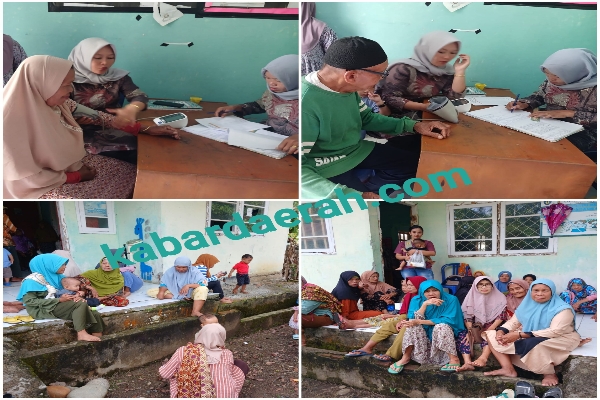 Pemdes Padang Mumpo Memberikan Makanan Tambahan Pada,Bayi,Bumil,Dan ...