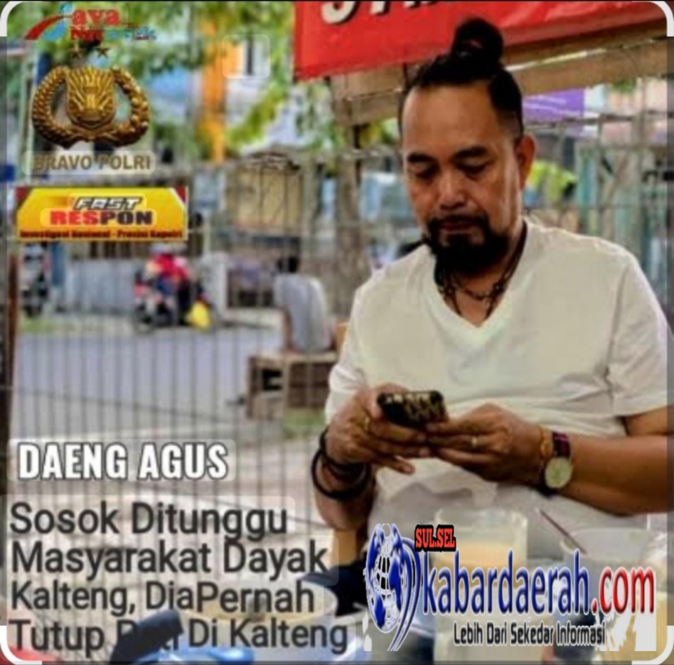 Masyarakat Dayak Kenal Daeng Agus, Jadi Teman Mereka Jika Tutup Tambang Ilegal Di Kalimantan ...