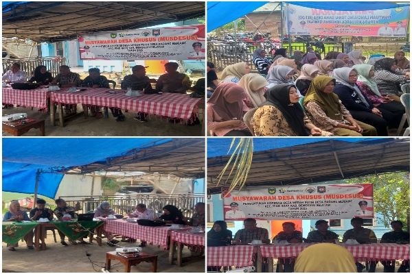 Pemdes Padang Beriang Gelar Musyawara Pembentukan Koperasi Merah Putih ...